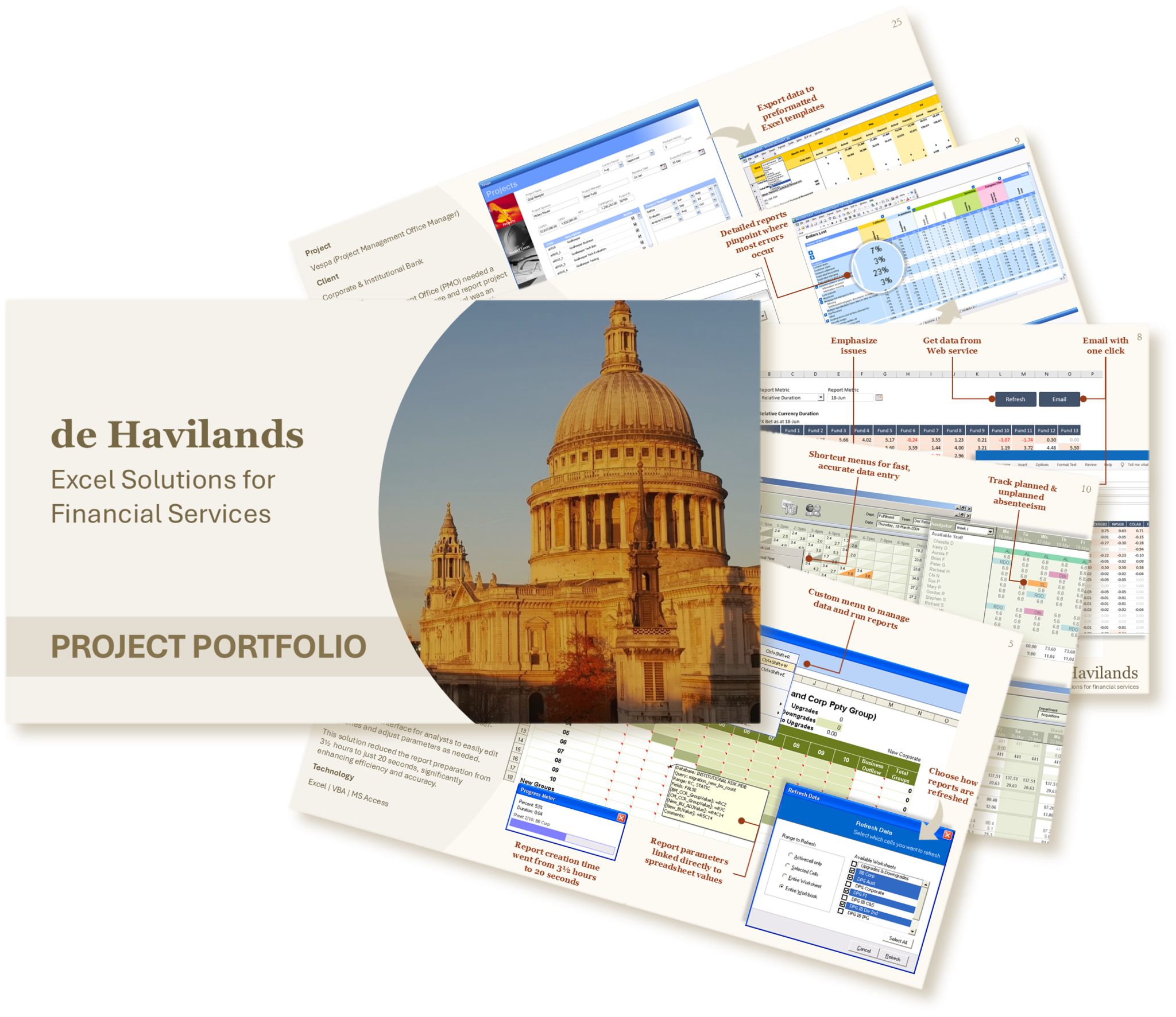 Extracting Data from PowerPoint Tables - de Havilands