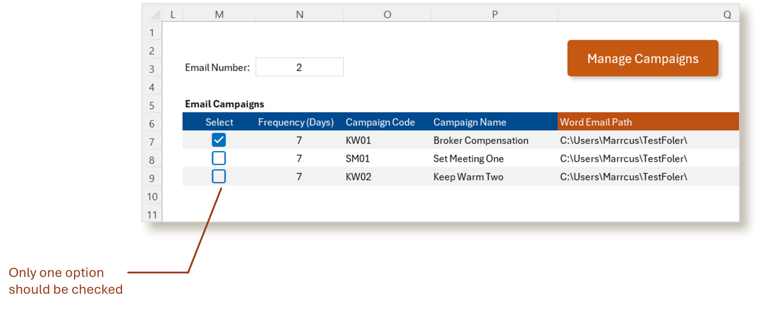 How to Create Single Select Checkboxes in Excel - de Havilands